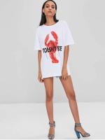 China 2018 Summer White Short Sleeve Printed Cotton Women T Shirt for sale