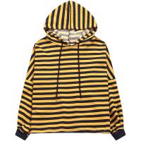 China Women Boutique Clothes Custom Stripe Hoodies  Sweatshirts for sale