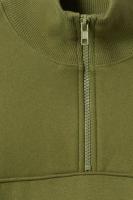 China New Fashion Fall Clothing Turtle Neck Zipper Sweatshirt Women for sale