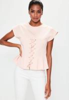 China Pink Corset Fitness Clothing T Shirt Women for sale