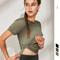 China Hot Sales Clothing T Shirt Women With Slit for sale