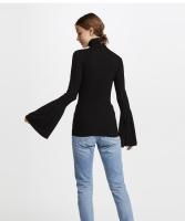 China Clothing Women Long Bell Sleeve T Shirt Women for sale