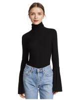 China Clothing Women Long Bell Sleeve T Shirt Women for sale