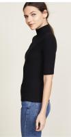 China Simple Design Clothing Black T Shirt Women for sale