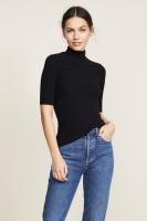 China Simple Design Clothing Black T Shirt Women for sale
