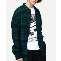 China New Collection Long Sleeve Plaid Oversozed Shirts for Men for sale