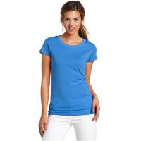 China Wholesale Cheap Plain Tee Custom Logo 180G Cotton Woman T-shirt in bulk for sale
