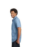 China 2019 New Product Men's Shirt Button Short Sleeve for sale