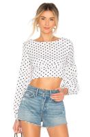 China 2019 ladies Fashion new spring women blouse crop top for sale
