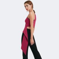 China 2018 Fashion neck lady pink tops for sale
