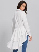 China Plus Size Women Clothing Office Latest Blouse Designs for sale