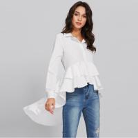 China Plus Size Women Clothing Office Latest Blouse Designs for sale
