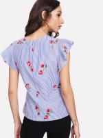 China Clothes Ladies Women Summer Embroidered Blouse for sale