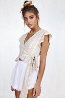 China 2017 Latest wrap summer women tops for sale
