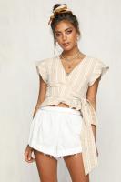 China 2017 Latest wrap summer women tops for sale