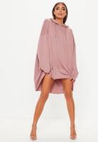 China Custom Rose Oversized Hoodie Printing Sweater Dress for sale