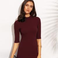 China Wholesale Fashion Women Sexy Mini Bodycon T-Shirt Women Dress for sale