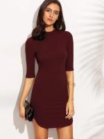 China Wholesale Fashion Women Sexy Mini Bodycon T-Shirt Women Dress for sale