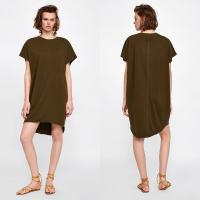 China Fashion Women Summer Cotton T-shirt Dress for sale