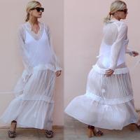 China Clothing Fashion Women See-Through Sexy Beach Cover Up Dresses for sale