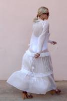 China Clothing Fashion Women See-Through Sexy Beach Cover Up Dresses for sale