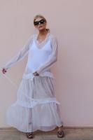 China Clothing Fashion Women See-Through Sexy Beach Cover Up Dresses for sale