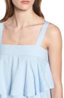 China Tiered Line Ruffle Dress Summer Women Clothing for sale