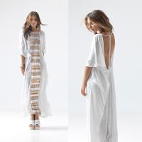 China OEM & ODM factory western style stylish long maxi dress for women for sale