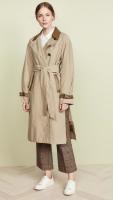 China Fall Clothing Womans Wrap Dress Coat For Women with Slit for sale