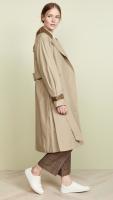 China Fall Clothing Womans Wrap Dress Coat For Women with Slit for sale