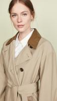 China Fall Clothing Womans Wrap Dress Coat For Women with Slit for sale