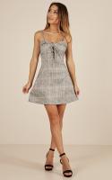 China School Girl Sex Gingham Mini Dress Hot for Ladies for sale