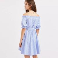 China High Quality Comfortable Sexy Ladies Women Off The Shoulder Casual Dresses for sale