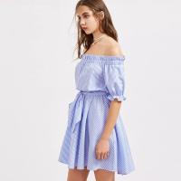 China High Quality Comfortable Sexy Ladies Women Off The Shoulder Casual Dresses for sale