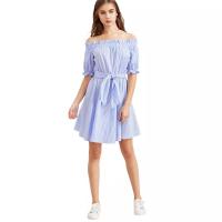 China High Quality Comfortable Sexy Ladies Women Off The Shoulder Casual Dresses for sale