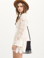 China Bohemian White Dress Sexy Beach Tunic Women Casual for sale