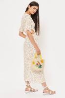 China Summer Boho Style V neck Sexy Dress Floral Dress Long Midi for sale