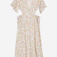 China Summer Boho Style V neck Sexy Dress Floral Dress Long Midi for sale