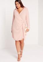 China New Design Nude Plus Size Shirts & Blouses Sexy Cross Dress for sale