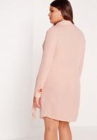 China New Design Nude Plus Size Shirts & Blouses Sexy Cross Dress for sale