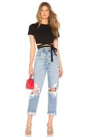 China 2019 Women Newest Design Black Knit Top Blouse for sale