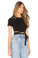China 2019 Women Newest Design Black Knit Top Blouse for sale