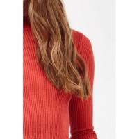 China Women Spring Long Sleeve Red Blouse for sale