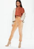 China Rust Zip Front Custom Crop Top Clothing Women for sale