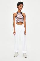 China Factory Price Women Summer Stripes Cotton Tank Top for sale