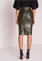 China Leather detail short split pictures of mature women with short skirt for sale
