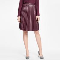 China New arrival pleated lady half skirt for sale