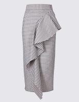 China 2018 Fashion Clothing Ruffle Pencil Skirts Ladies Office for sale