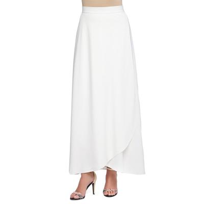 China wholesale women skirt white wrap maxi long skirt models for sale