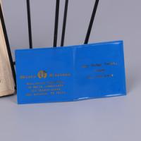 China Pvc Credit Card Holder Wallet Soft Plastic Protector Clear Transparent Business for sale